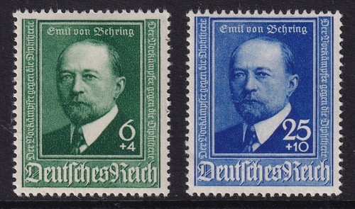 GERMANY 1940 von Behring set of 2 SG 748-749 MH/* | eBay UK