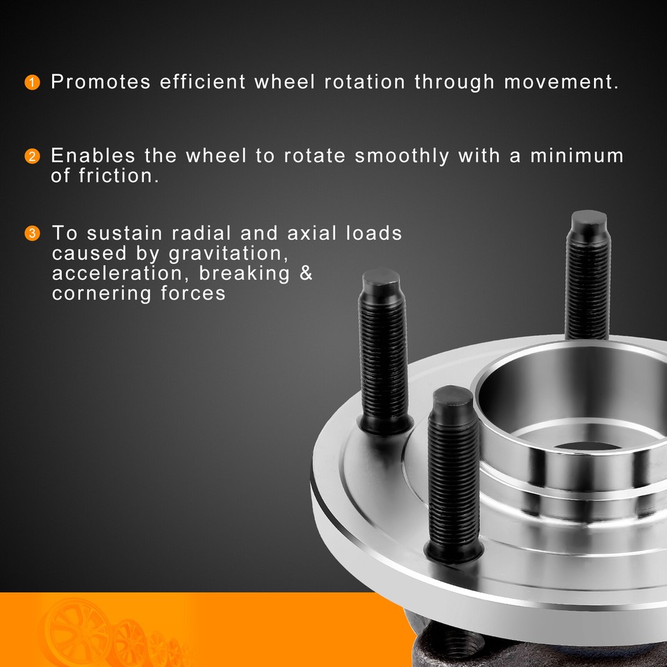 Rear Wheel Bearing Hub Assembly For Ford Taurus Flex Edge Lincoln Mks ...