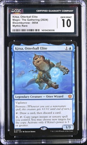 Kitsa Otterball Elite 54 Bloomburrow Mythic Rare MTG CGC 10 | eBay