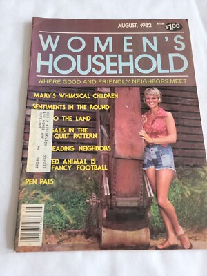 1982 August Women's household magazine Mary's whimsical children (CP296 ...