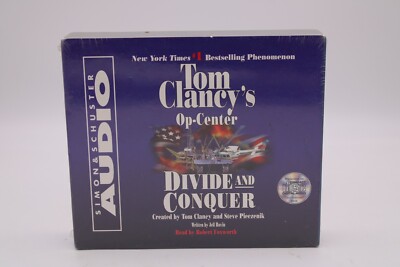 Tom Clancy Op-Center Divide & Conquer Audiobook - Jeff Rovin CD NEW ...