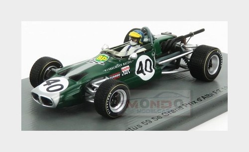 1:43 Spark Lotus F2 59 #40 5Th Albi Gp 1969 R.Peterson Green SF187 ...