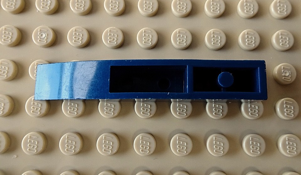 LEGO: 42023 Slope, Curved 6 x 1 Inverted, Dark Blue, 1pcs | eBay