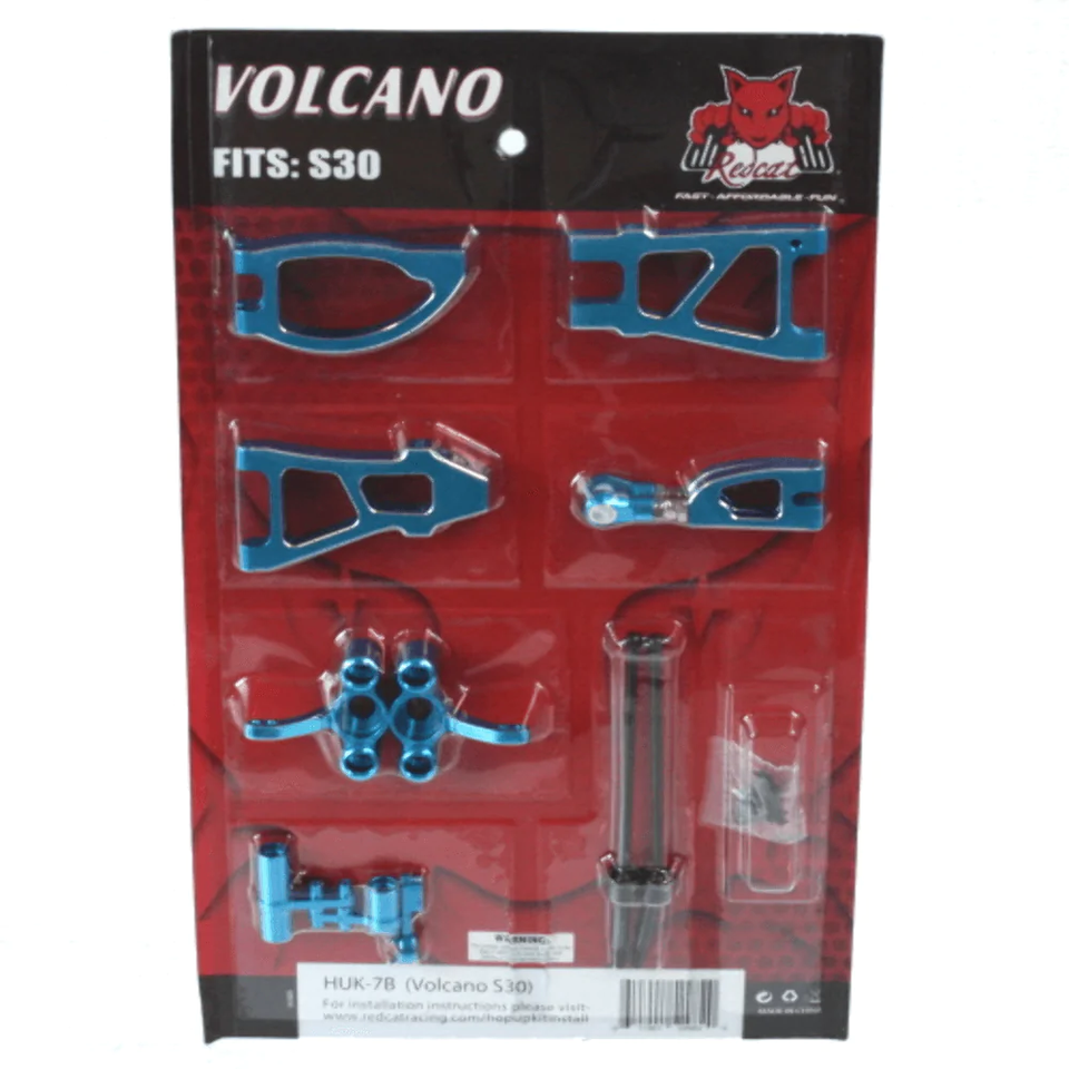 Redcat (HUK-7B) Volcano S30 Pro hop up kit (New version) (Blue) | eBay