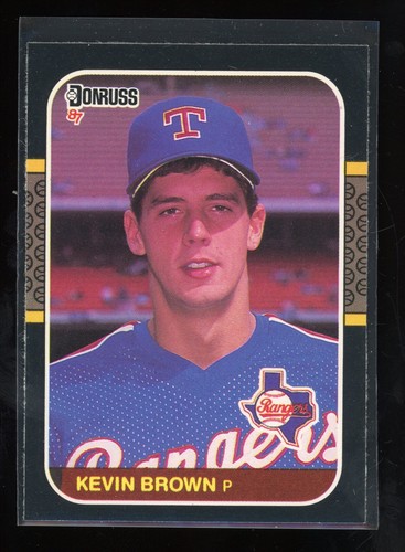 1987 Donruss #627 Kevin Brown Rookie Card RC Texas Rangers Baseball | eBay