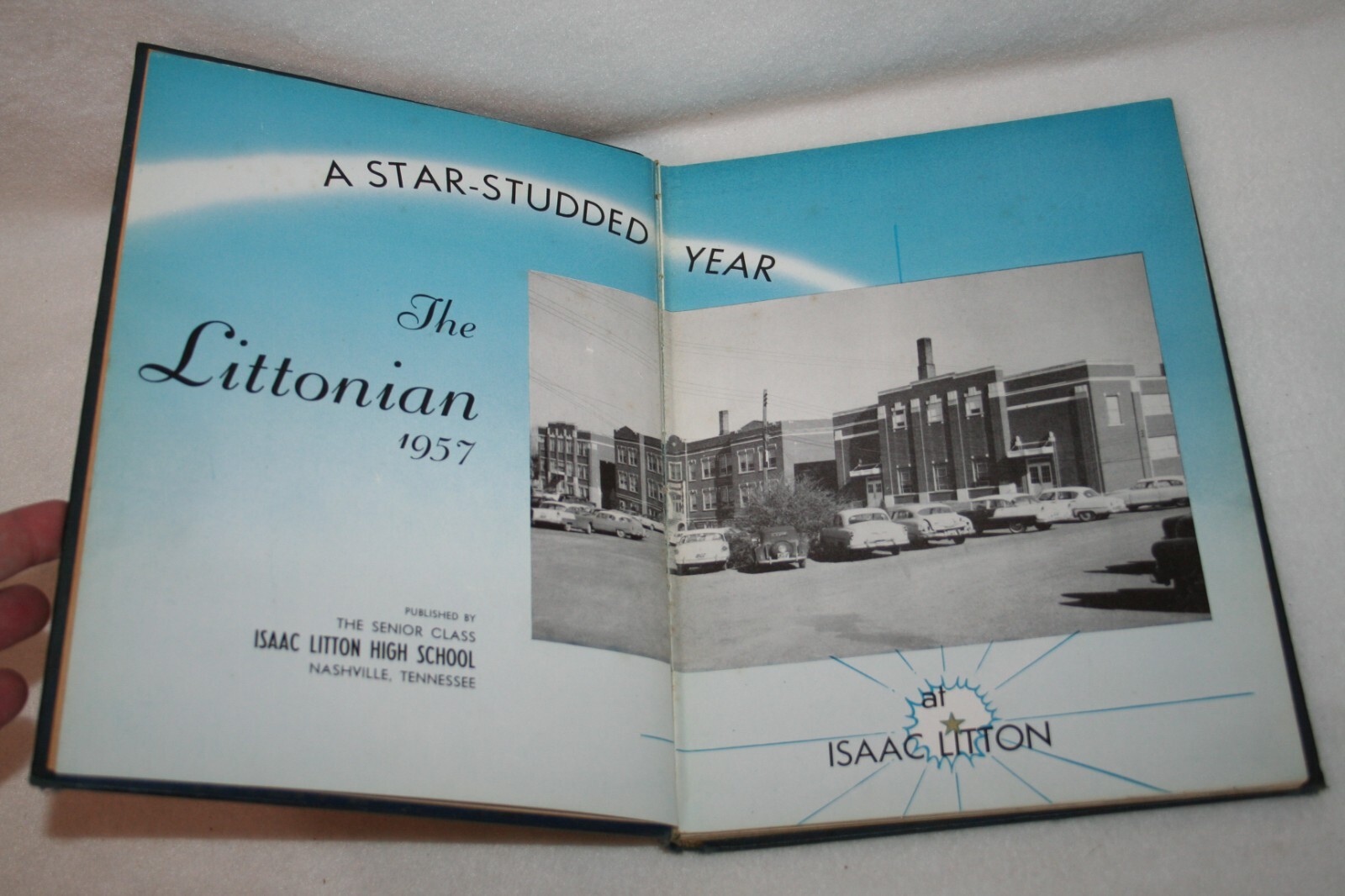 1957 ISAAC LITTON HIGH SCHOOL Nashville Tennessee Annual YEARBOOK ...