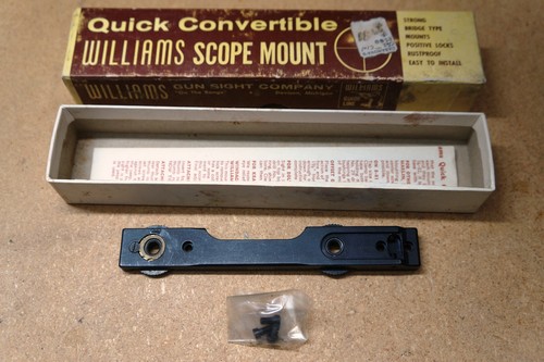 WILLIAMS QUICK CONVERTIBLE SCOPE MOUNT BASE TM-BRS FOR FN SHORT ACTIONS ...