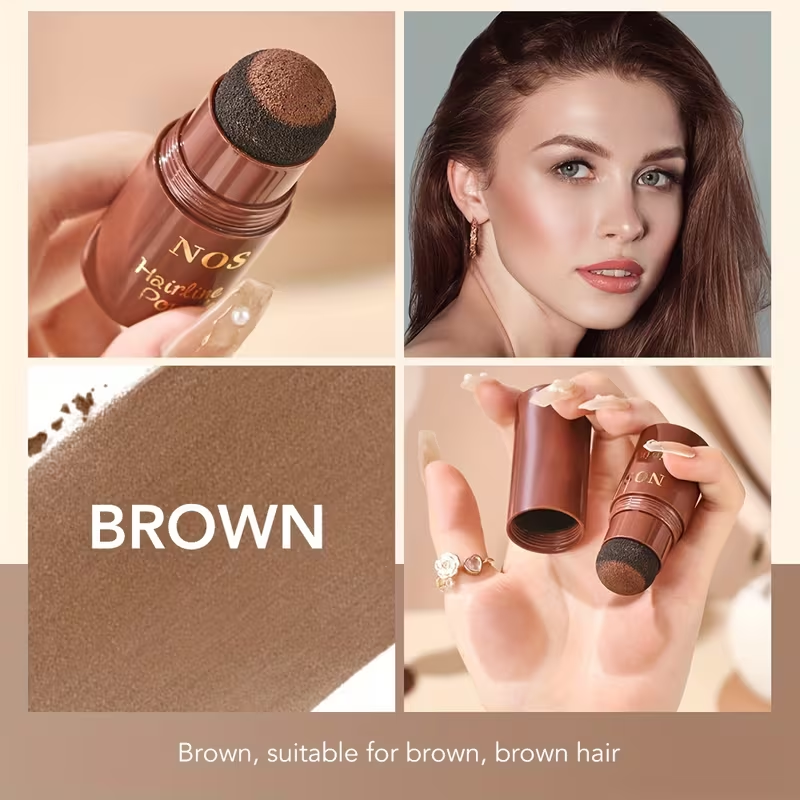Waterproof Hairline Powder Stick Root Touch Up and Hair Shadow Powder ...