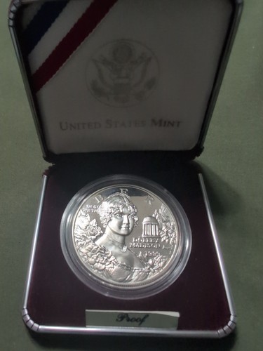 1999-P Dolly Madison Commemorative Proof Silver Dollar. | eBay