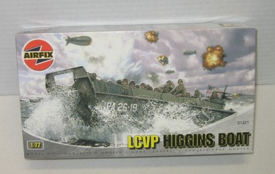 Airfix 1/72 WWII US Landing Craft LCVP Higgins Boat 01321 model kit | eBay