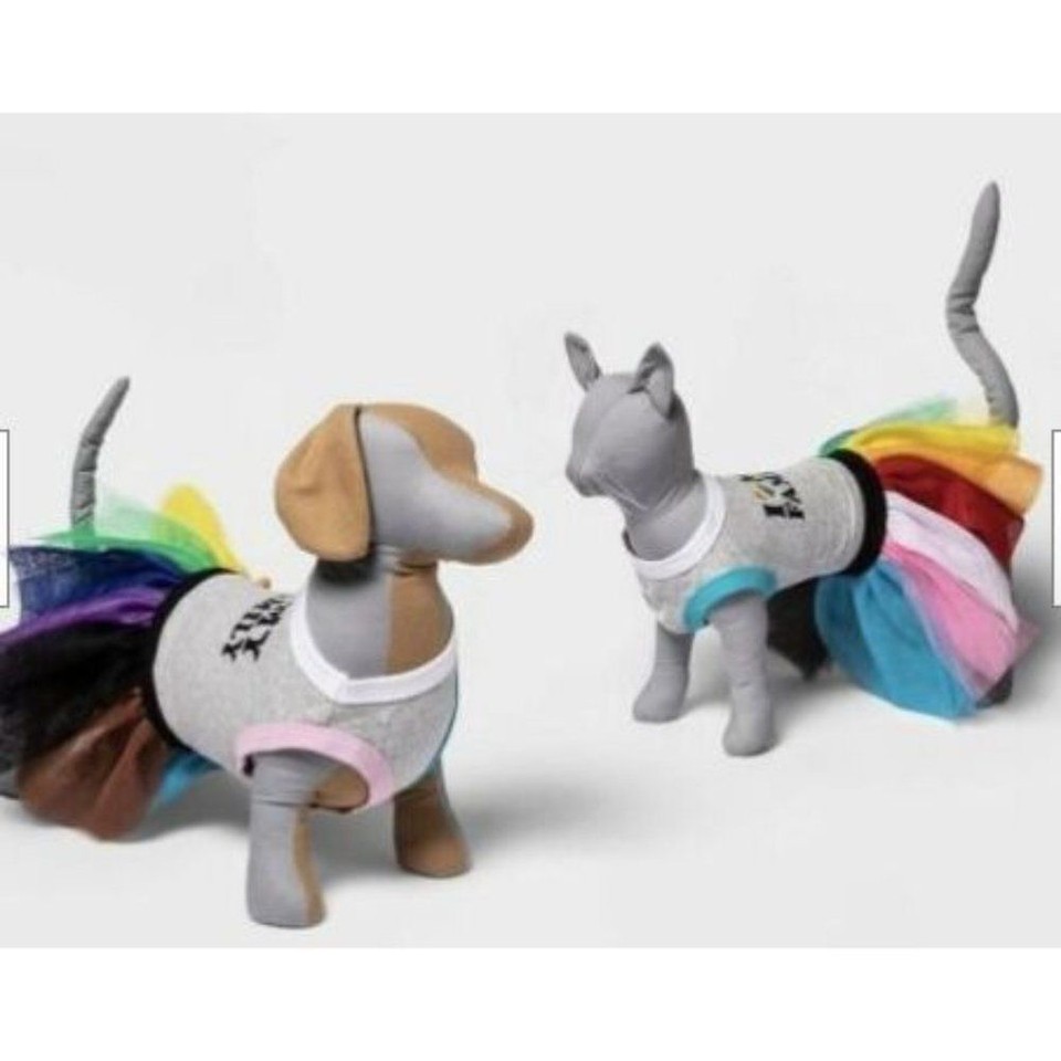 Pride Pet Costume-NWT-Size Medium-Tee & Tutu Dogs/Cats-LGBTQ+ | eBay