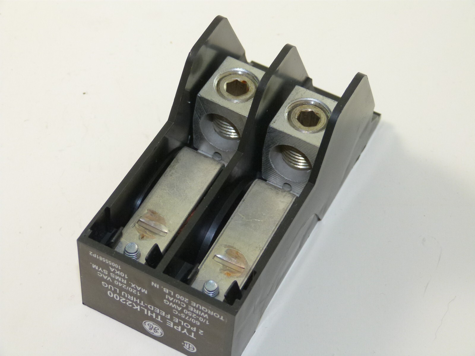 GE THLK2200 2 Pole 120/240V Feed-Thru Lug 1/0-250 AWG NEW No Box | eBay