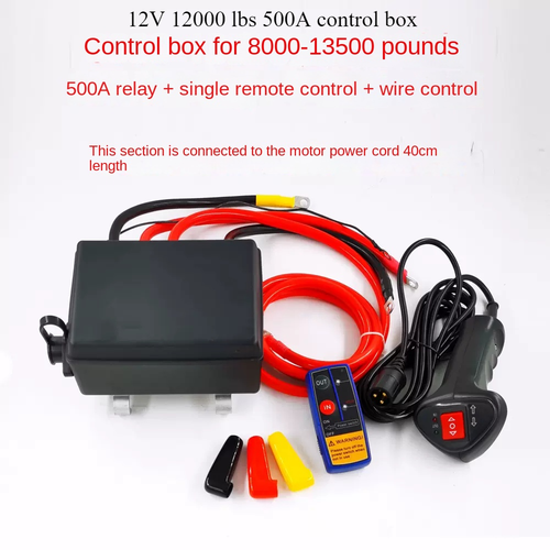 Winch Control Box with Wireless Remote Control Controller Relay Winch ...