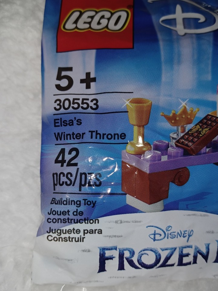 👭 Lego Disney Frozen 30553 Elsa's ️ Winter Throne New NIP Set Castle ...