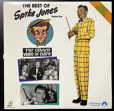 THE BEST OF SPIKE JONES VOLUME 1 Laserdisc LD VERY GOOD CONDITION | eBay