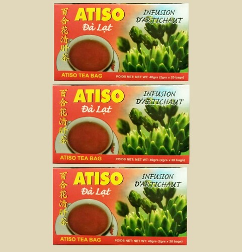 Artichoke Tea/Atiso Tea 3 Packs, For Healthy Heart & Liver, Help ...