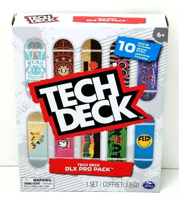 Tech Deck DLX Pro Pack 10 pack Flip Almost PlanB Element Pristine Set ...
