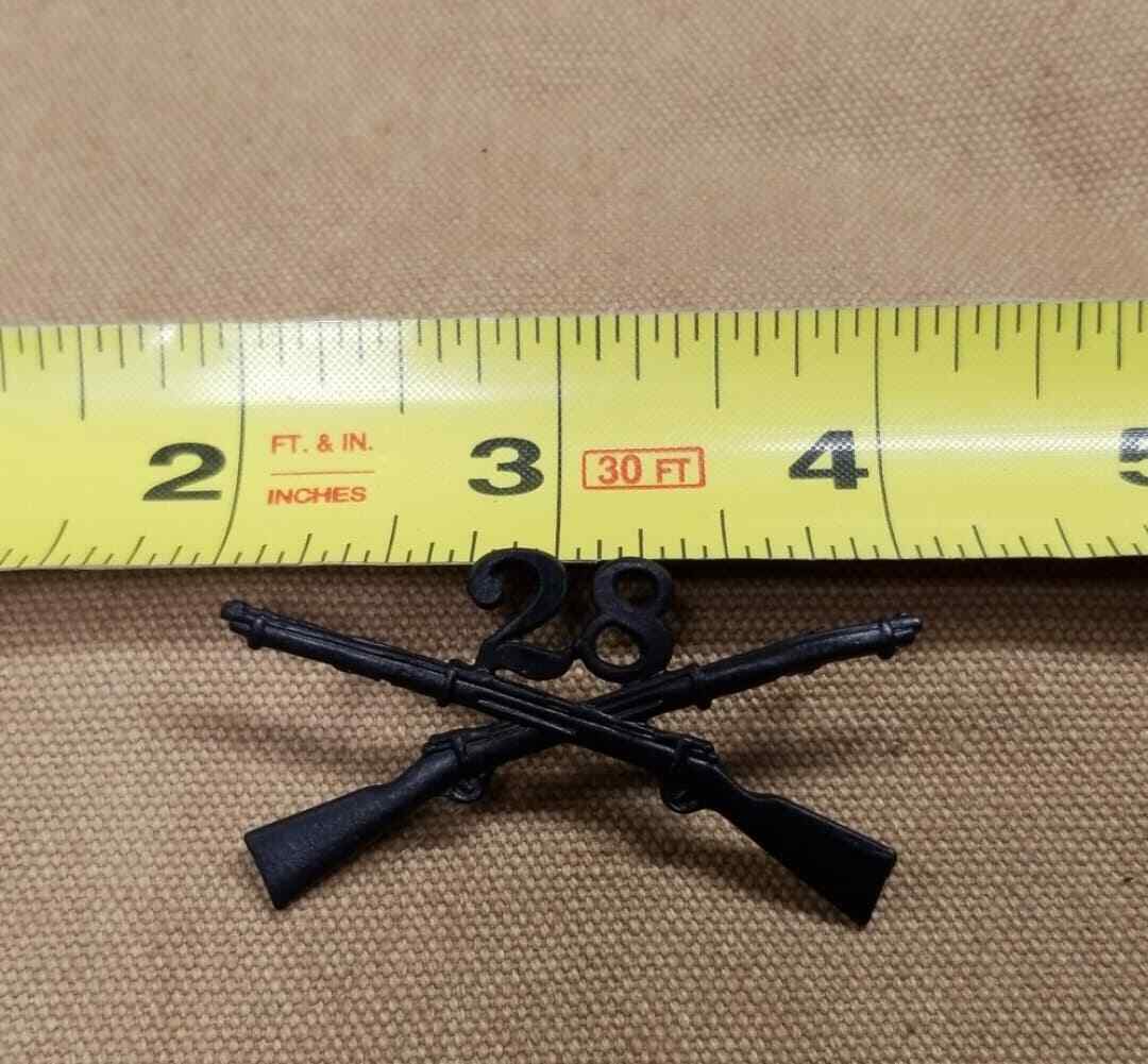 WWI US Army Officer 28th Infantry(1st Divison, Big Red One) Insignia ...