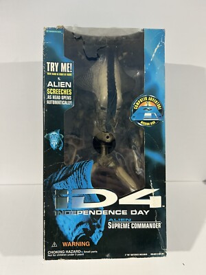 Trendmasters ID4 (Independence Day) Alien Supreme Commander Action ...