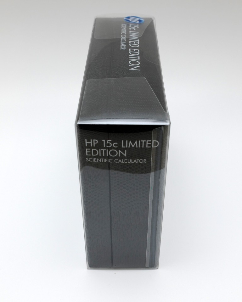 Hewlett Packard HP 15C Limited Edition Scientific Calculator - NIB ...