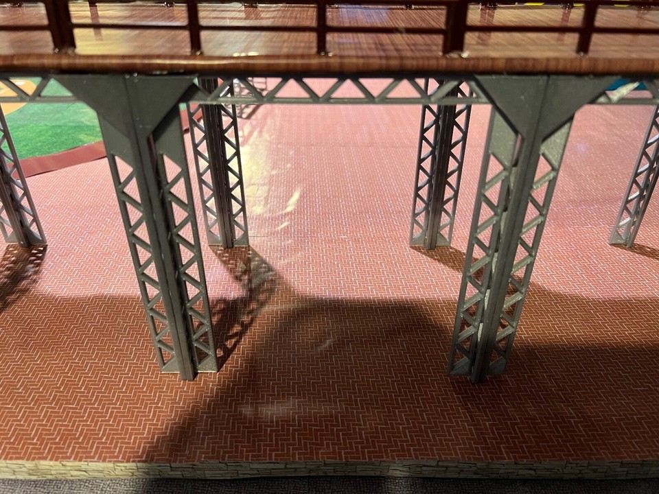 O Scale Bridge Trestle Kit 24" Long by 6" Wide by 6.5" High Elevated ...