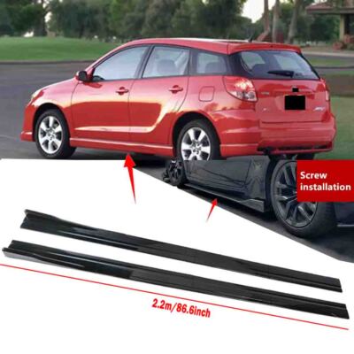 86" For Toyota for Matrix 04-08 Side Skirt Lip Extension Splitter ...