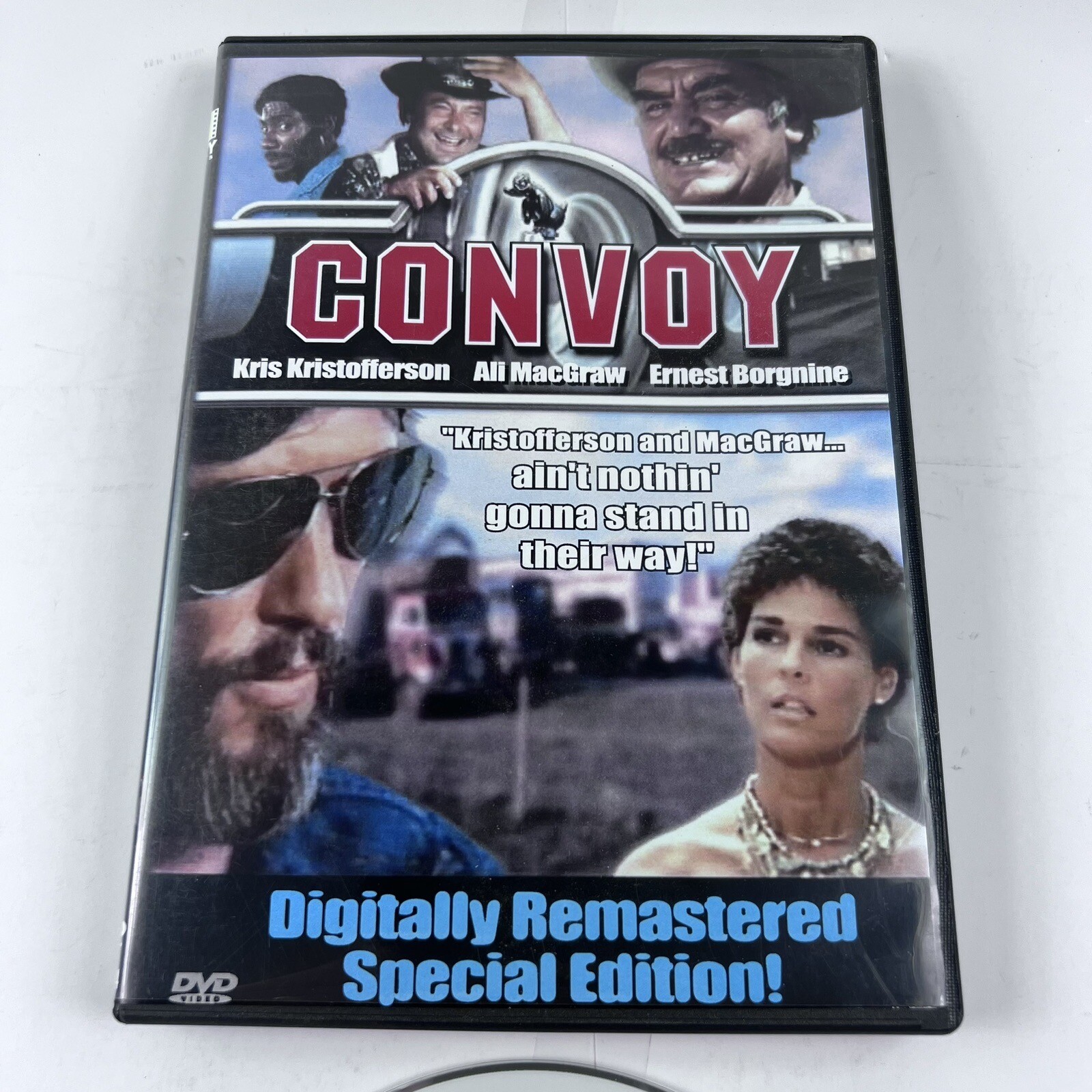 CONVOY Special Edition Digitally Remastered DVD Kris Kristofferson Ali ...
