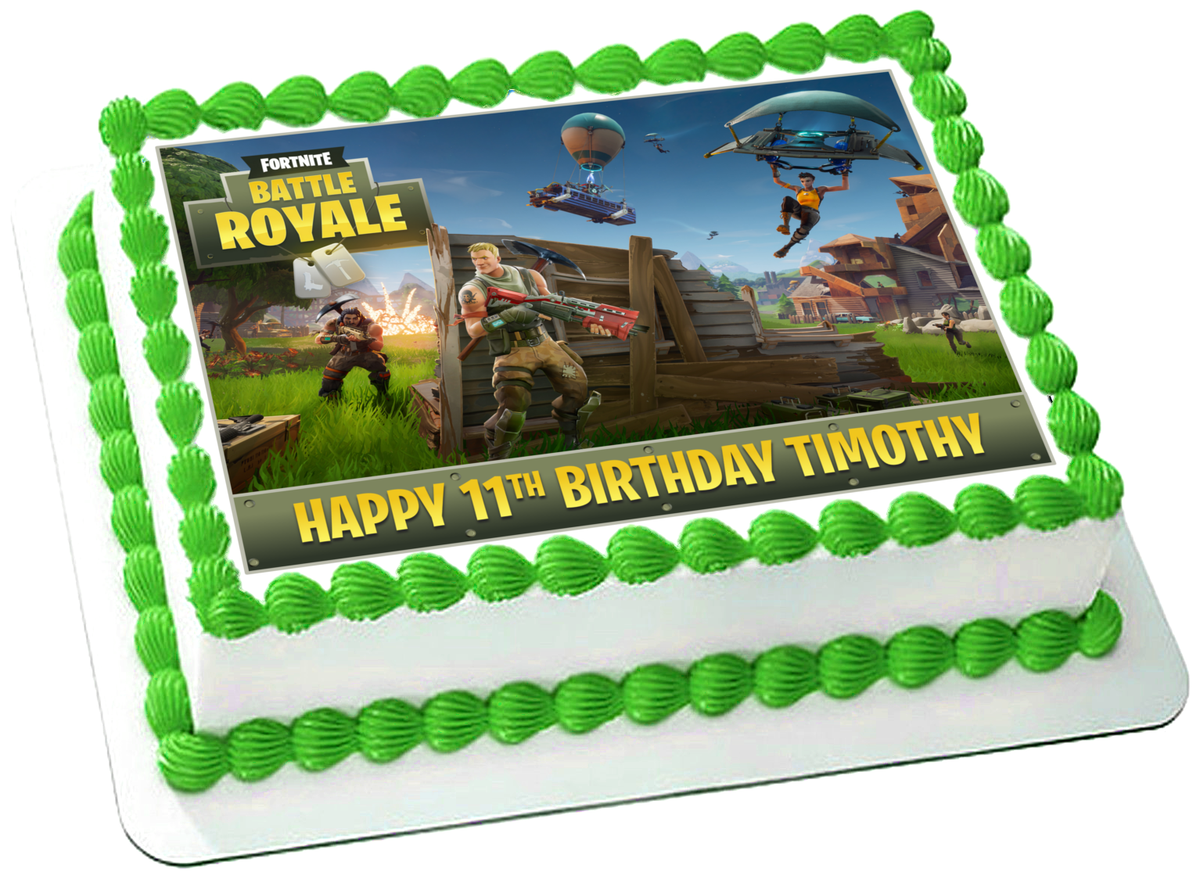 Fortnite Battle Royale Cake