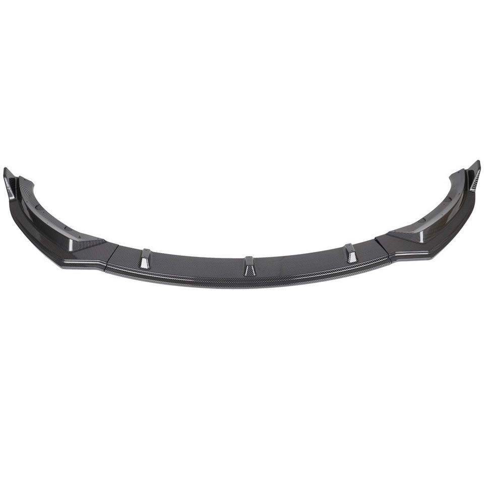 New 3x Front Bumper Lip For 2017-2018 for Tesla Model 3 Carbon Look PP ...