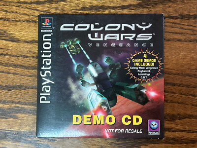 Colony Wars Vengeance PS1 Demo Disc (PlayStation 1 Ps1, 1998) Tested | eBay