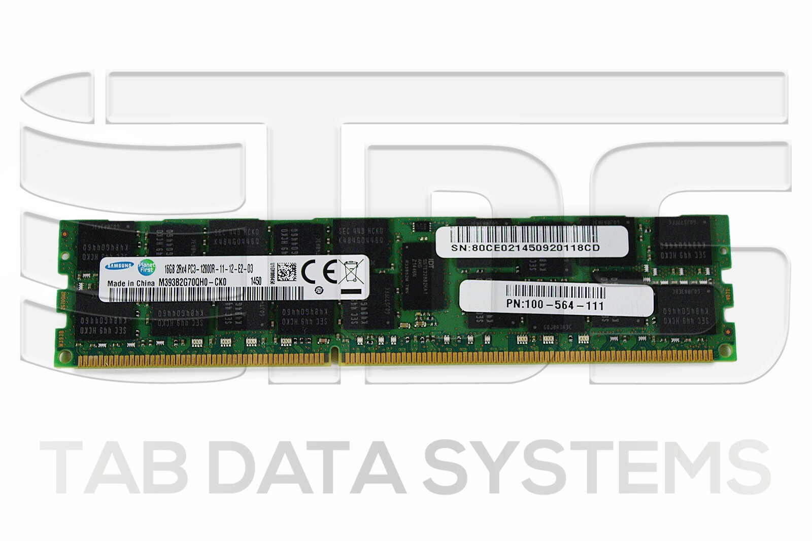 EMC Isilon 16GB DIMM DDR3 RAM for S200/S210/X200/X400/X410 031-0035 ...