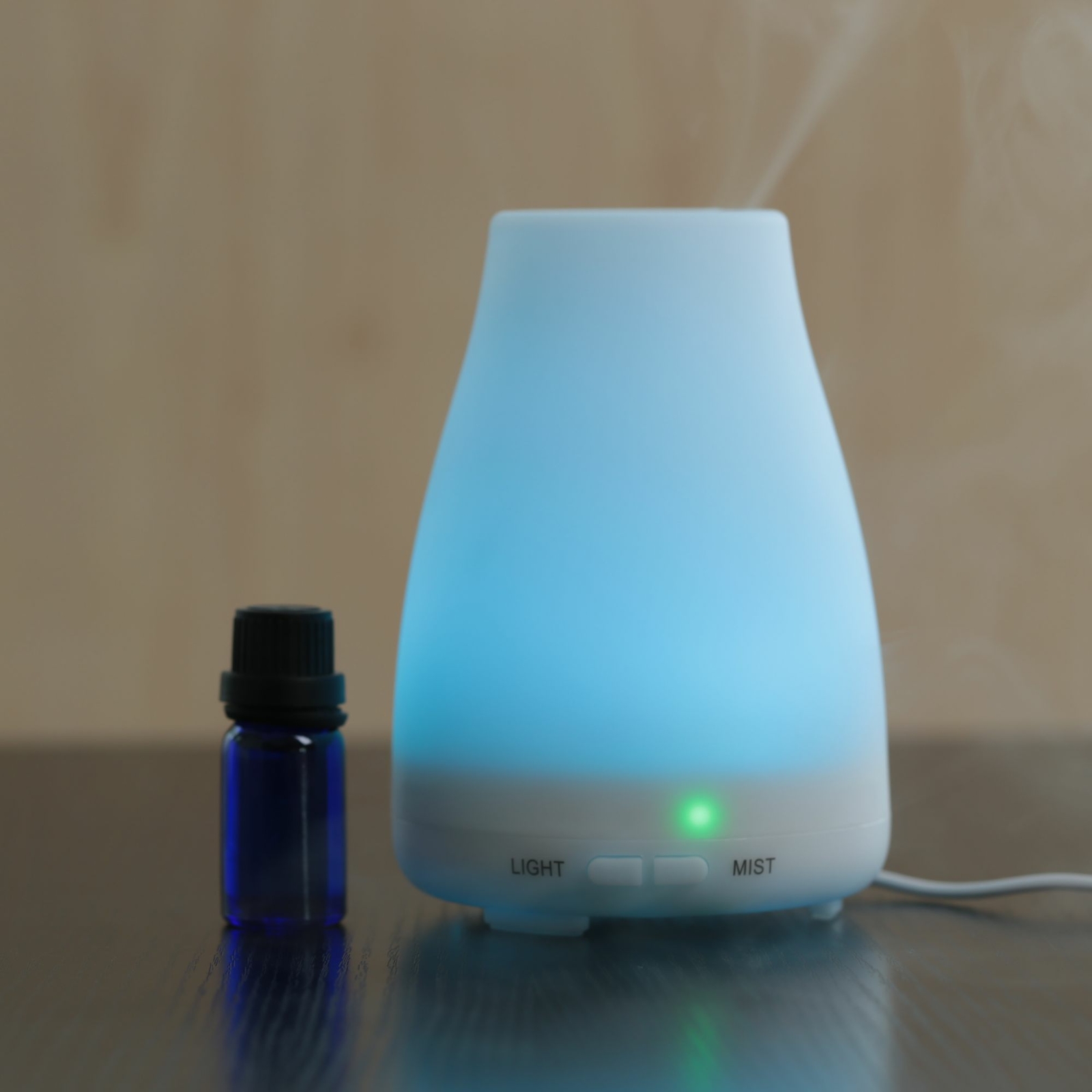 EcoGecko Aromatherapy Essential Oil Diffuser, Cinnamon and Orange Oils ...