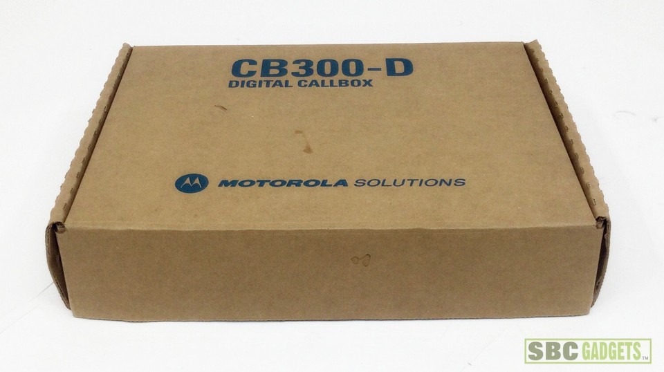 Motorola CB300-D Digital Retail Call Box Ships Same Day | eBay