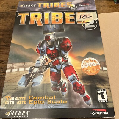Tribes 2 - PC Computer Video Game Sierra Windows 2000/98/95 *BIG BOX ...