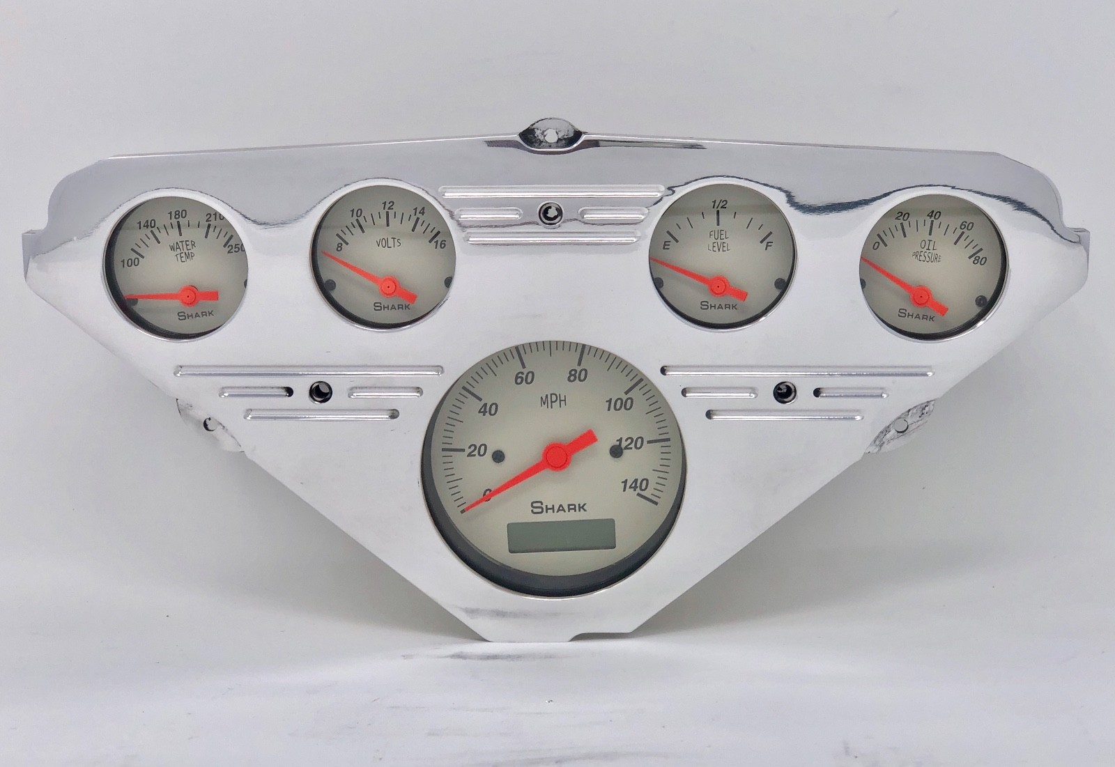 1955 1956 1957 1958 1959 Chevy Truck 5 Gauge Dash Cluster Shark | eBay