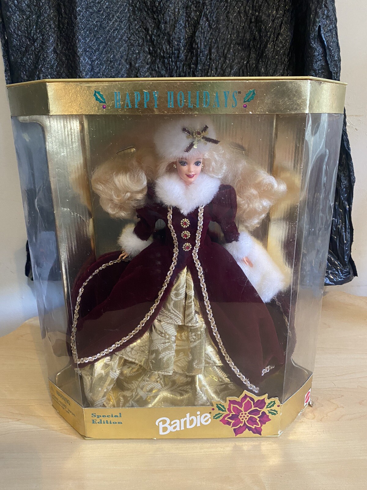1996 Holiday Barbie Special Edition Happy Holidays Barbie Doll Unopened ...