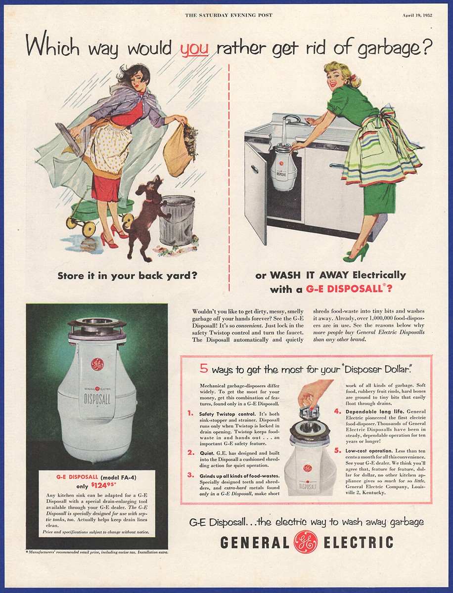 Vintage Garbage Disposal