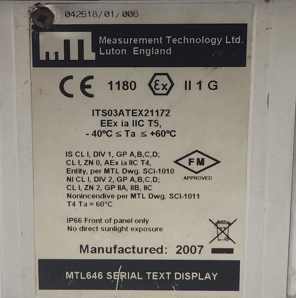 Beka Mess Technik Ba488C Serien Text Daten Anzeige Mtl646 | eBay.de