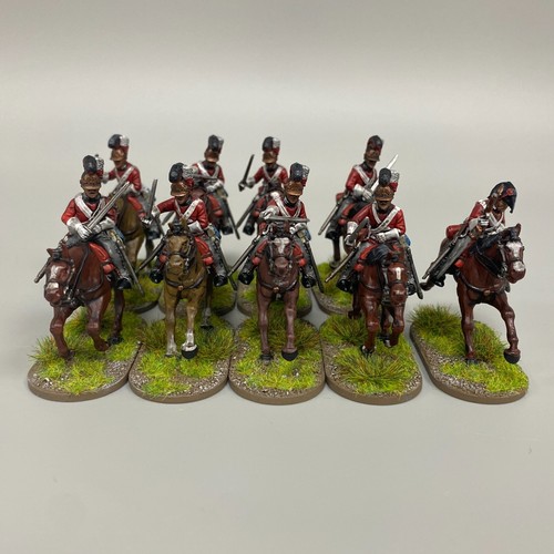 BRITISH HOUSEHOLD CAVALRY NAPOLEONIC WAR 28MM HISTORICAL WARGAME SHARP ...