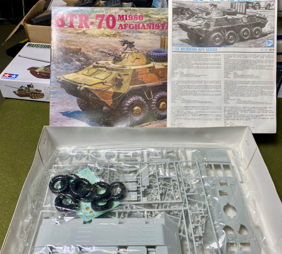 NIB DML MILITARY MODEL KIT: BTR-70 M1986 AFGHANISTAN 4950344352814| eBay