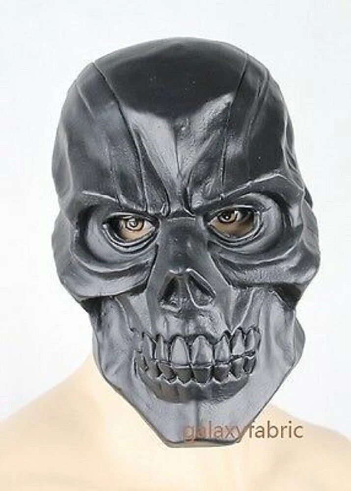 Black Skull Mask Costume