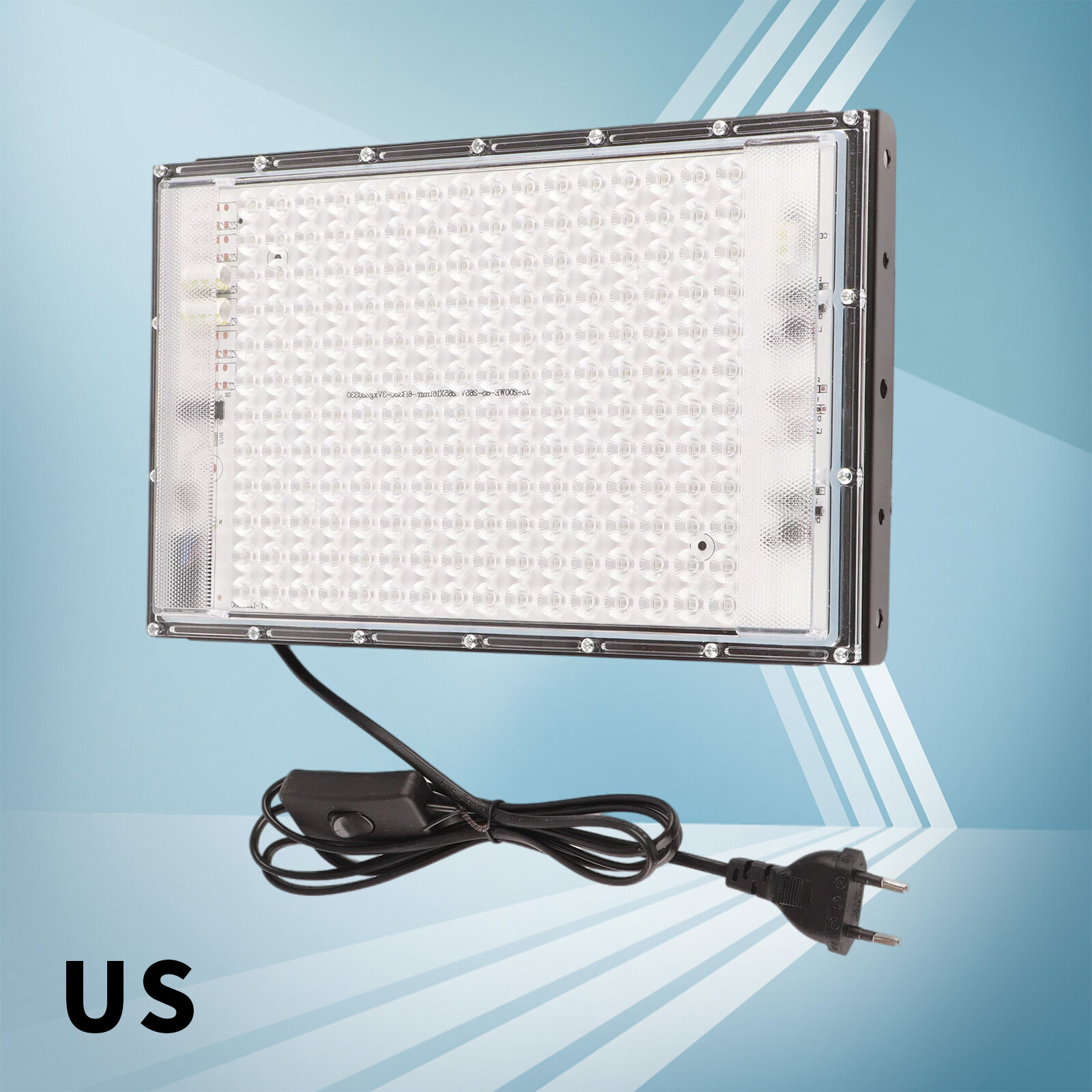 Portable Tanning Lamp 192 LEDs 460nm Full Blue Lamp Tanning Light For ...