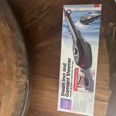 Easy Home Steam Iron And Garment Steamer Iron Steamer In One New | eBay