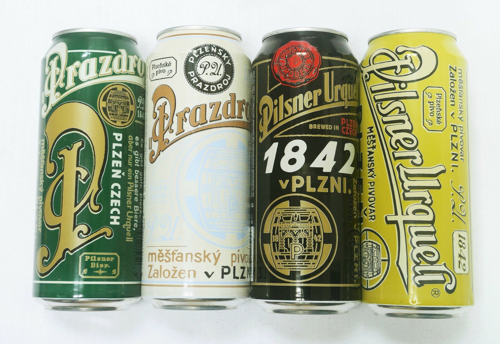 Pilsner Urquell Beer Cans. Limited edition. COMPLETE SET of 36. Empty ...