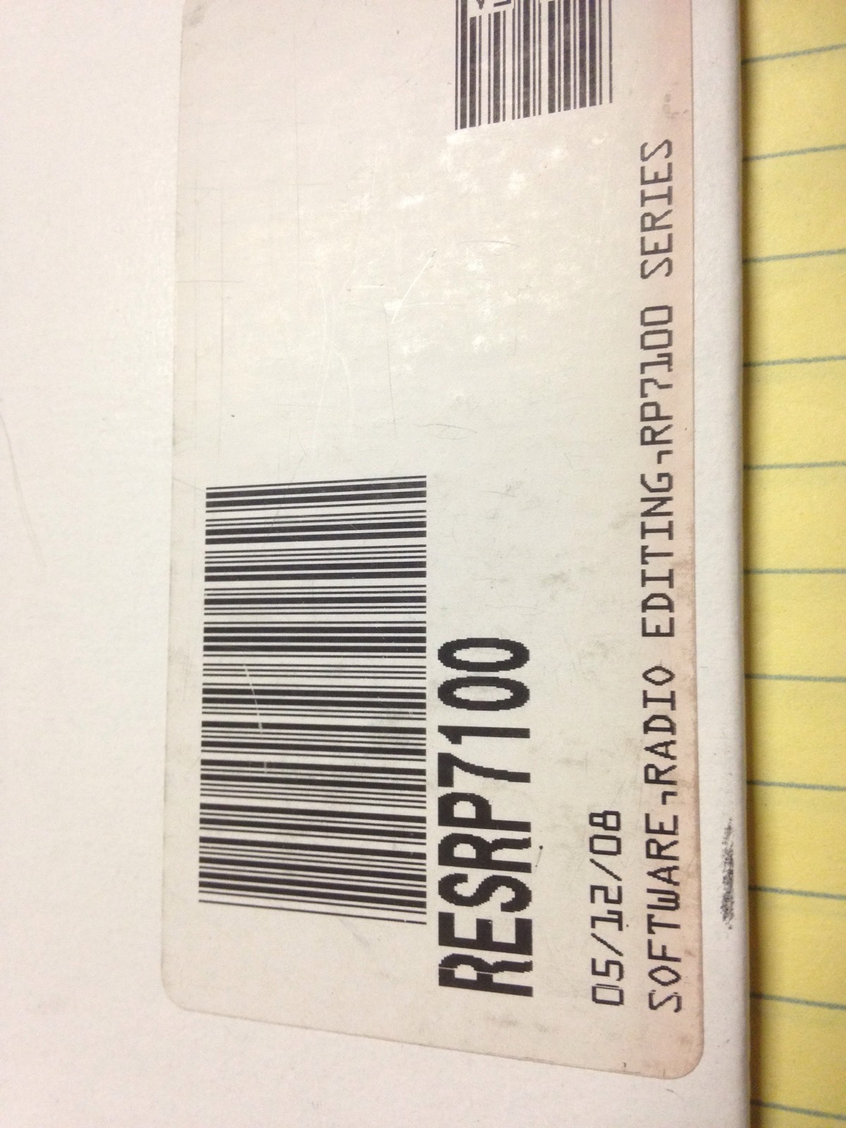 NEW RELM RESRP7100 Radio Software RPU7100 RPV7100 Radio Windows RPU RPV ...