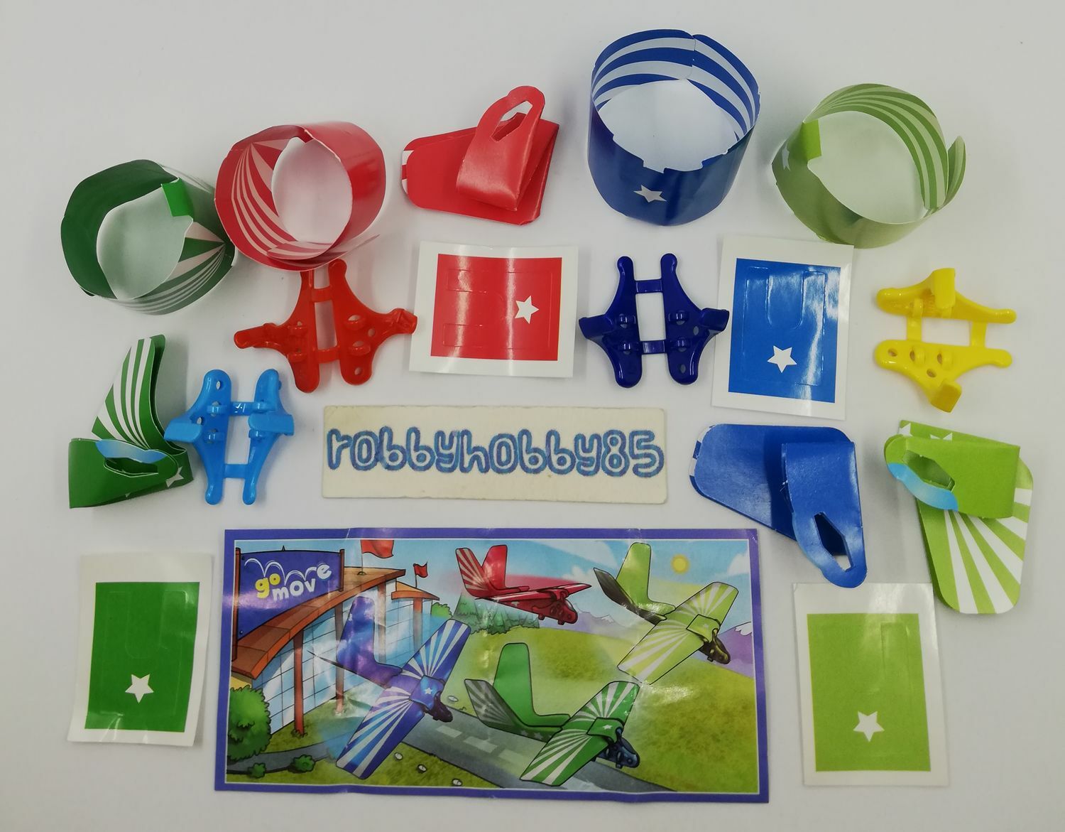 PLANES COMPLETE SET WITH ALL PAPERS KINDER SURPRISE 2018/2019 | eBay