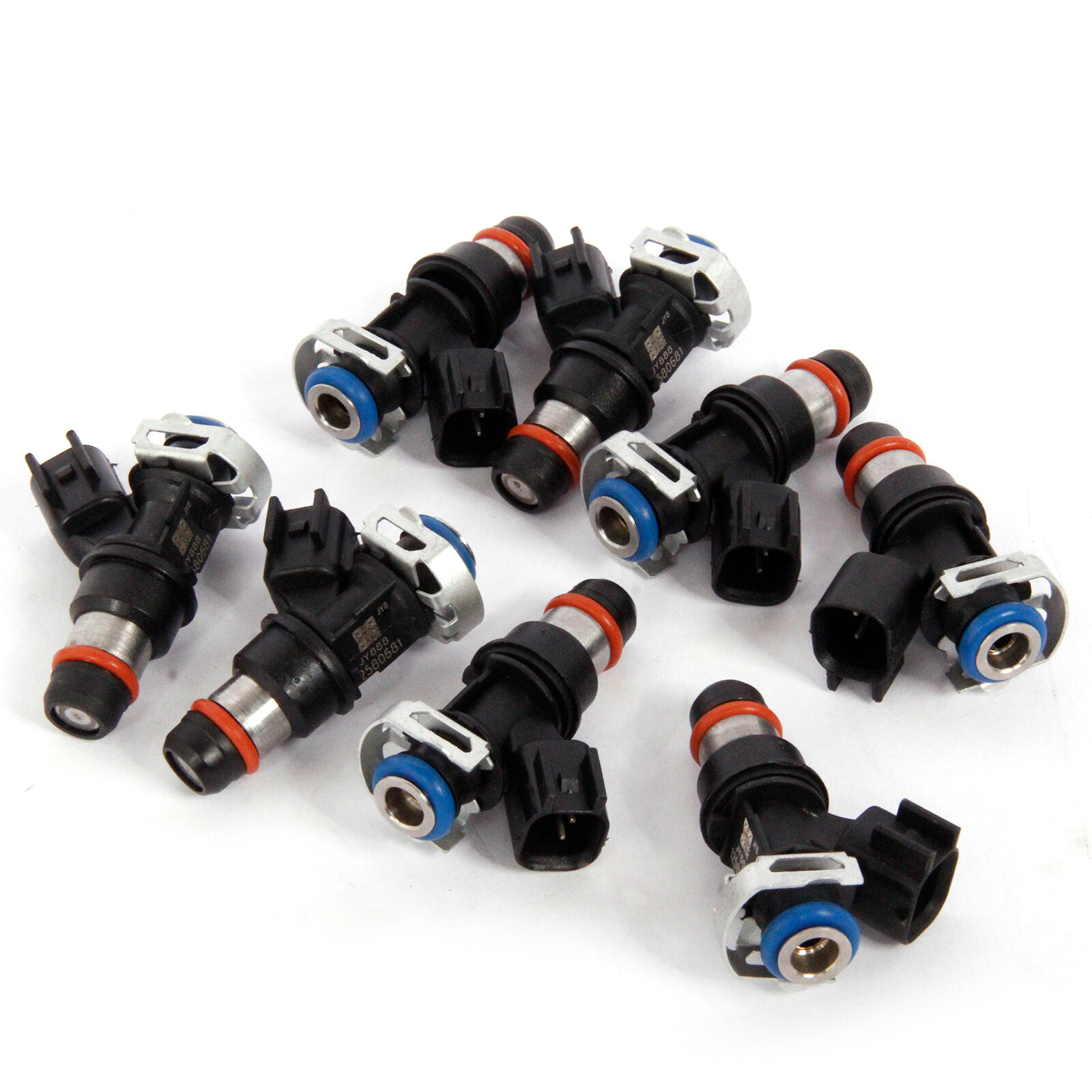 Set 8 OEM Delphi Fuel Injectors 12580681 Fj887 for Chevrolet GMC ...