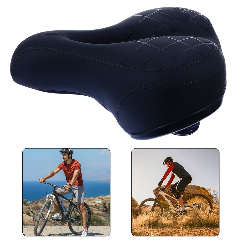 2pcs Practical Bike Saddle Comfortable Mountain Bike Seat Bike Riding ...
