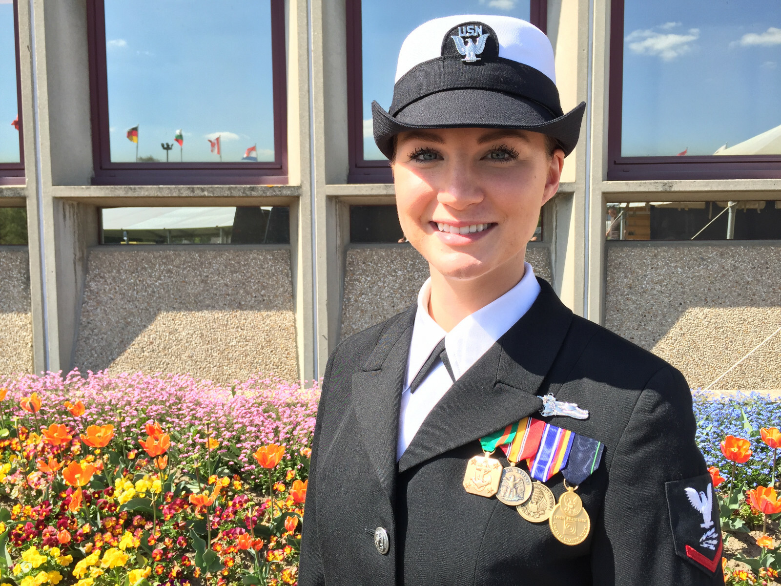 3RD CLASS PETTY OFFICER PO3 LAPEL HAT COLLAR PIN UP US NAVY E4 RT ...