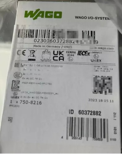 New in Box WAGO 750-8216 Control Processor CPU Module 750-8216 | eBay